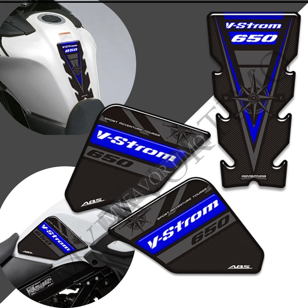 Tank Pad Tankpad Protection Fuel Oil Kit Adventure Stickers For Suzuki 