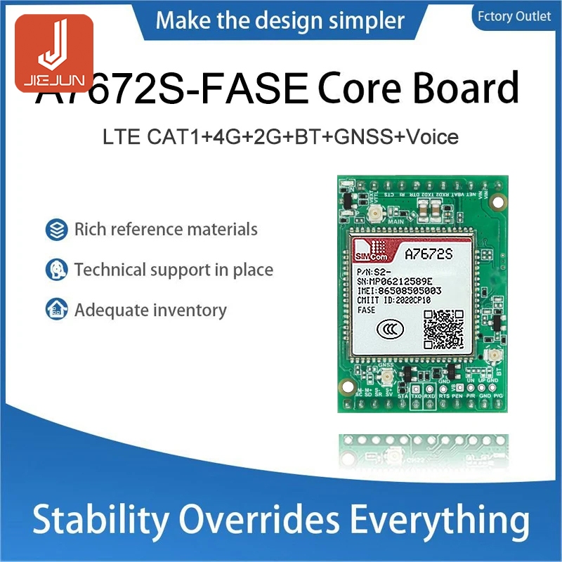SIMCOM A7672S A7672S-FASE Development core Board LTE CAT1+4G+2G+Voice+GNSS module | Shopee Malaysia