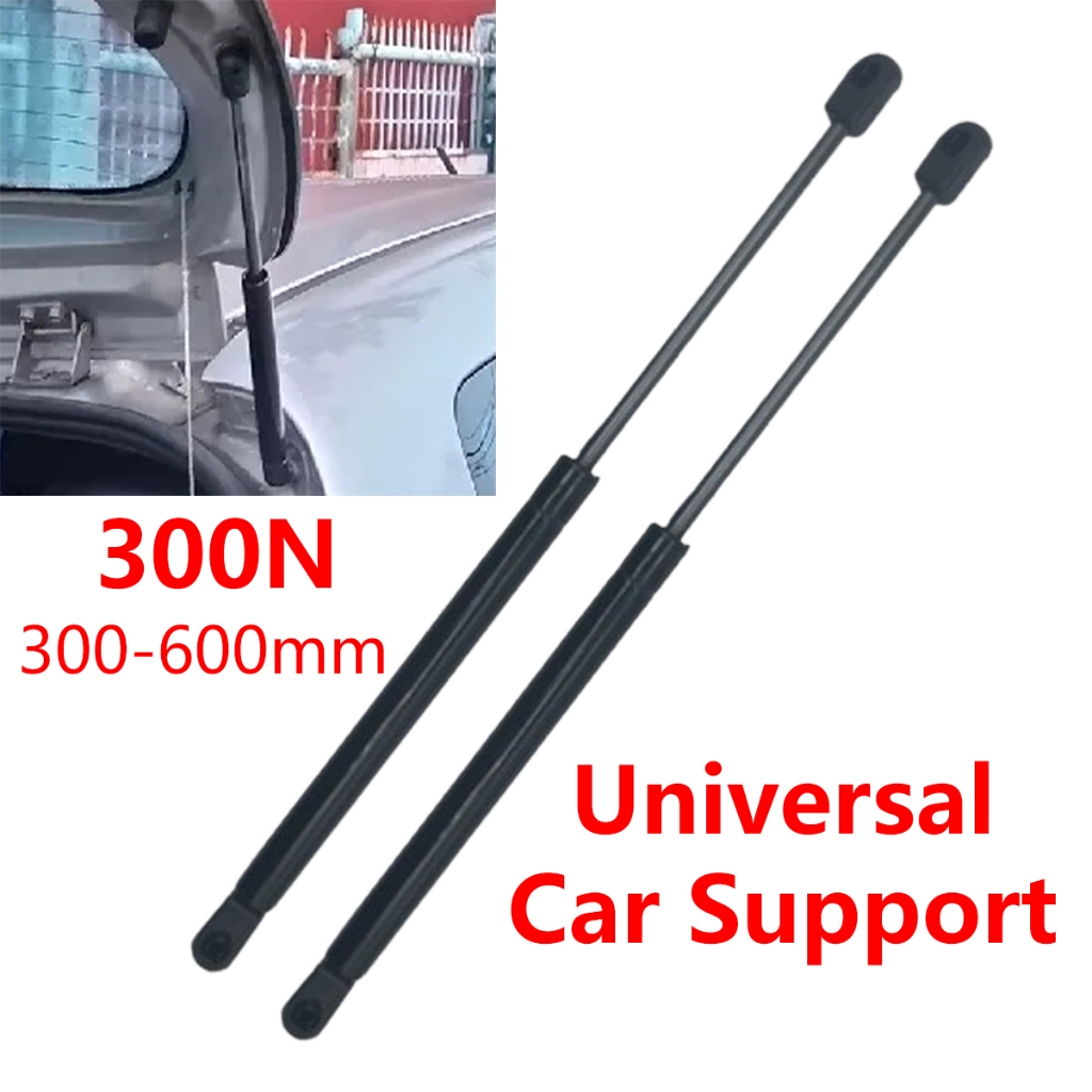 Universal 2Pcs 300N 300-600mm Car Gas Struts Rear Trunk Tailgate Boot ...