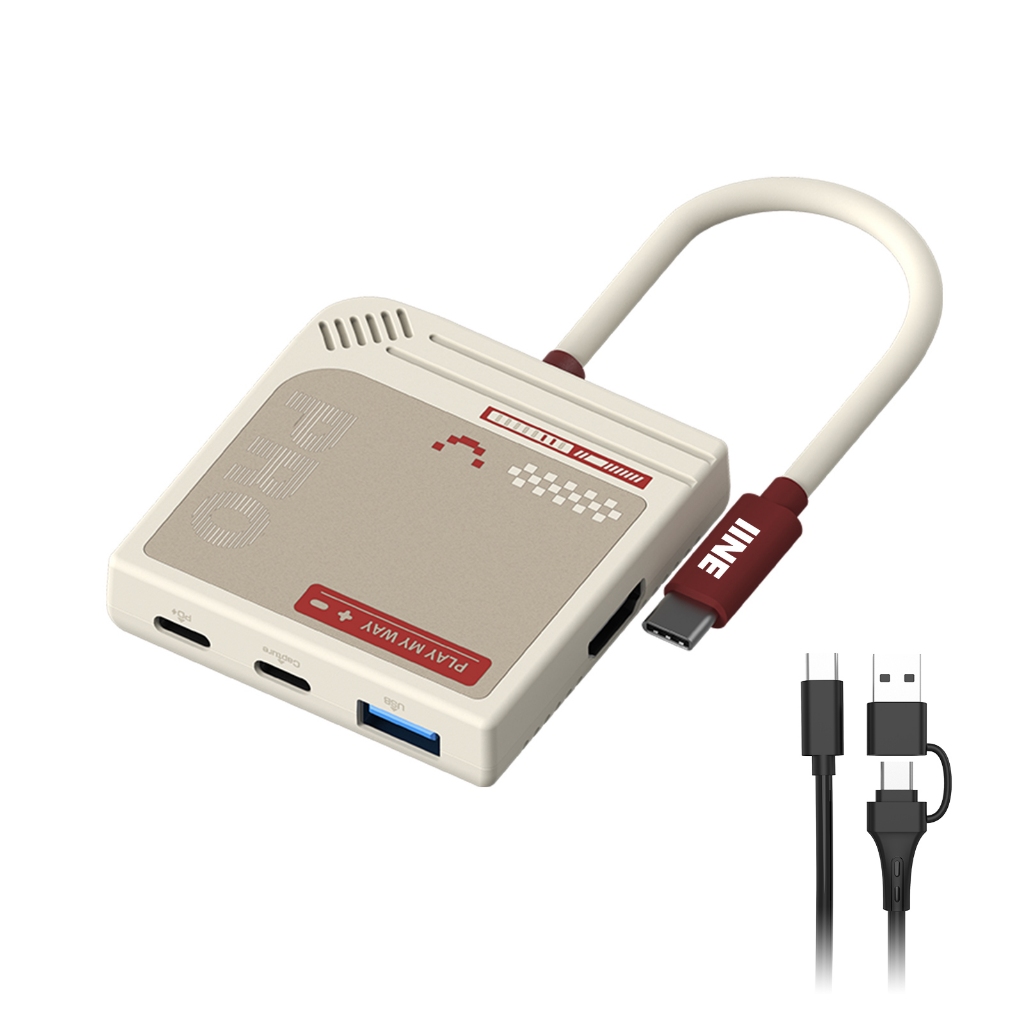 IINE 4-In-1 Switch Video Capture Card Converter for Switch/Steam Deck ...