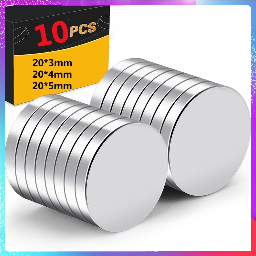 20*5mm Strong Neodymium Magnets for Crafts, Heavy Duty Magnets Small ...