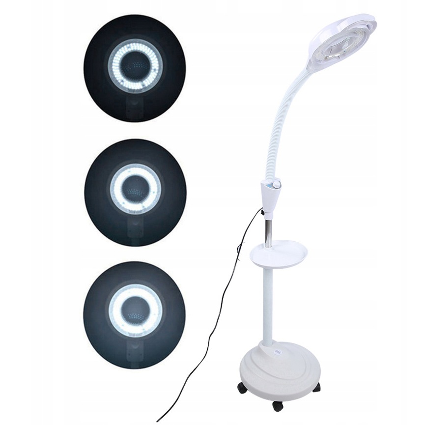 【READY STOCK】 LED Adjustable Stand Floor Lamp/ 8X LED Diopter Facial ...