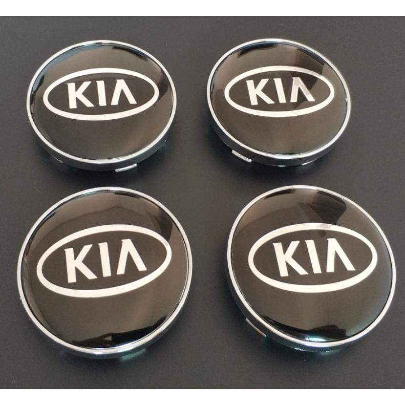 4PCS 60MM Wheel Center Rim Cover Badge For Kia Cerato Sportage K2 K3 K5 ...