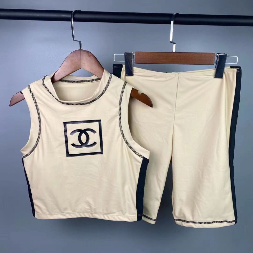 CELINE Swimsuit Set Body Shaping Vest Boxer Briefs Anti-Embarrassing ...