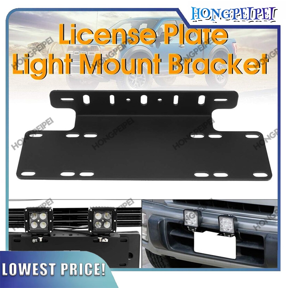 1Pcs Front Bumper License Plate Mounting Bracket for Truck Off-Road SUV ...