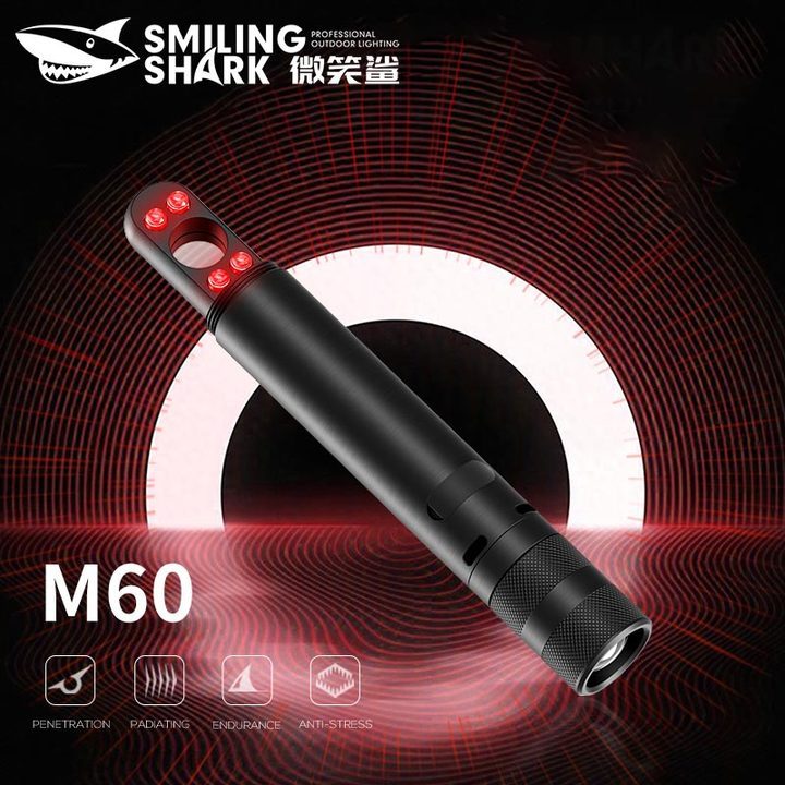 SmilingShark SD0721 Infrared Torch light M60 6000lm 2 in 1 Flashlight ...