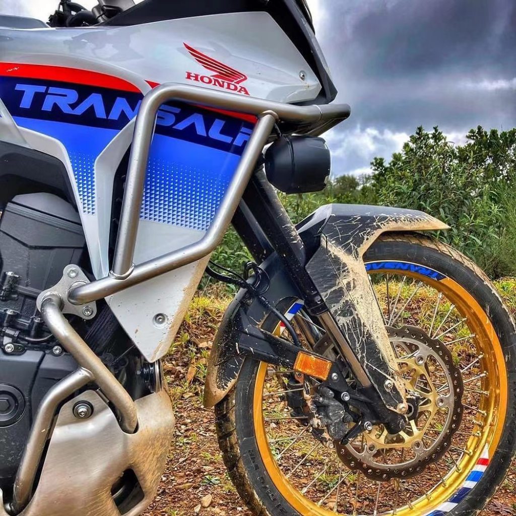 Motorcycle Engine Protection Bar Engine Bumper Drop Guard Bar For Honda ...