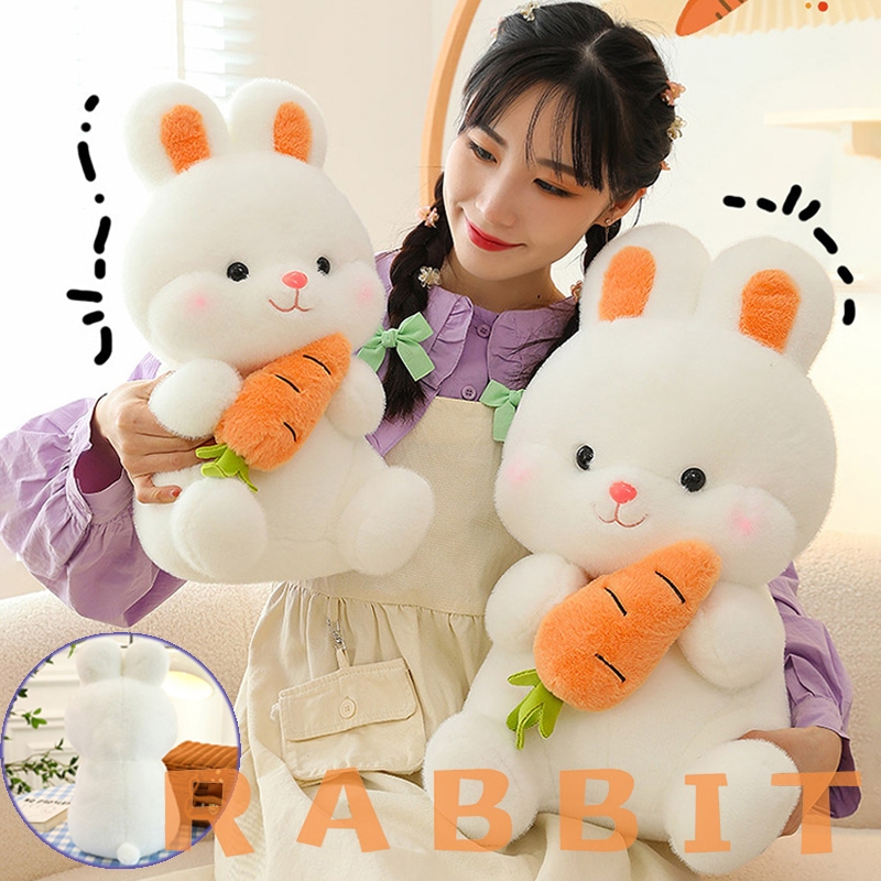 New Cute Plushie Rabbit Plushy Bunny Stuffed Animal Cute Plush Radish ...