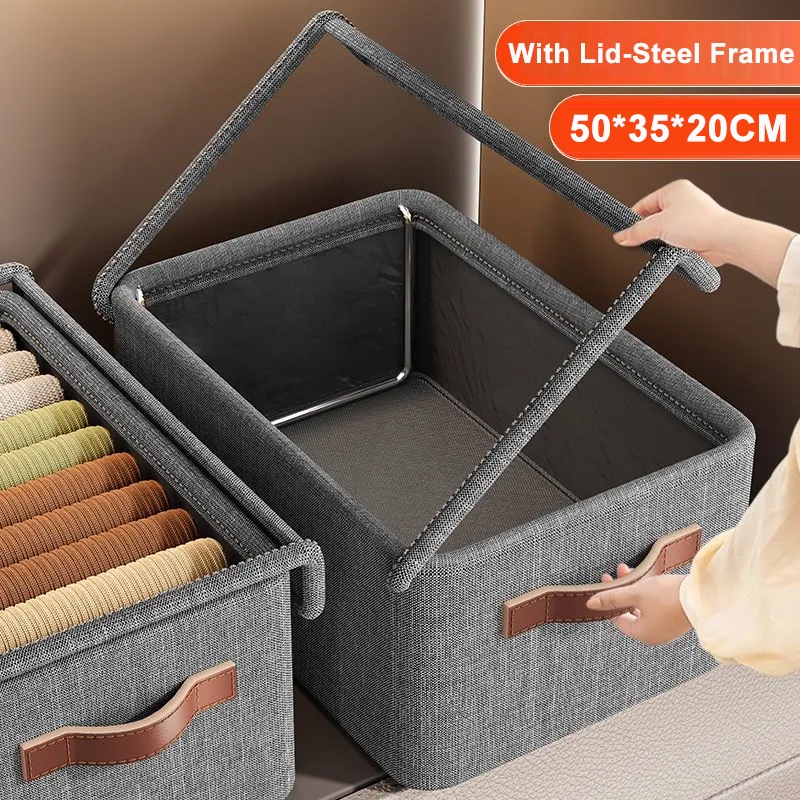[Malaysia Delivery] Buy 1 Take 1 Cabinet Foldable Storage Box With ...