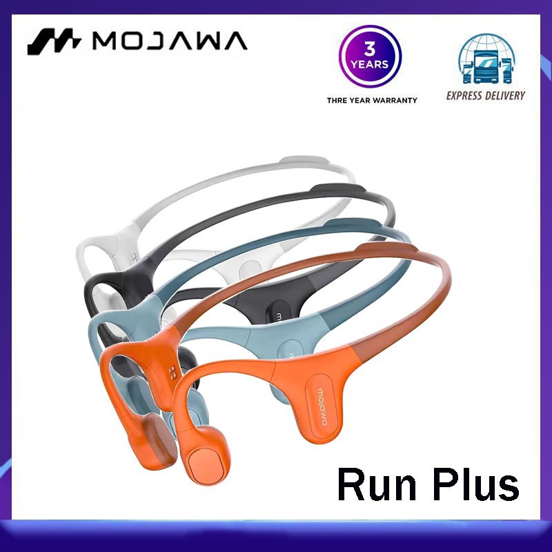 MOJAWA Run Plus bone conduction Bluetooth headset sports wireless ear bone conduction headset ...
