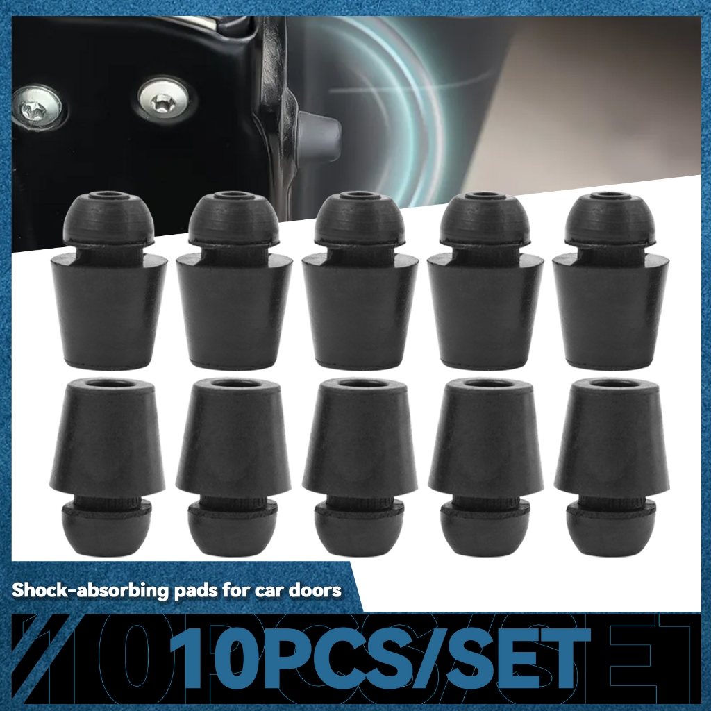 10PC Universal Perodua Proton Car Door Shock Absorber Gasket Rubber Pad ...