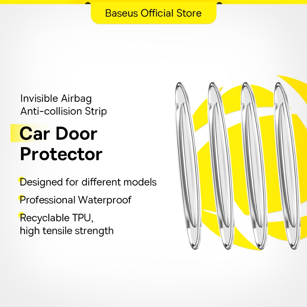 Baseus Car Door Guard Edge Corner Protector Guards Buffer Trim Molding ...
