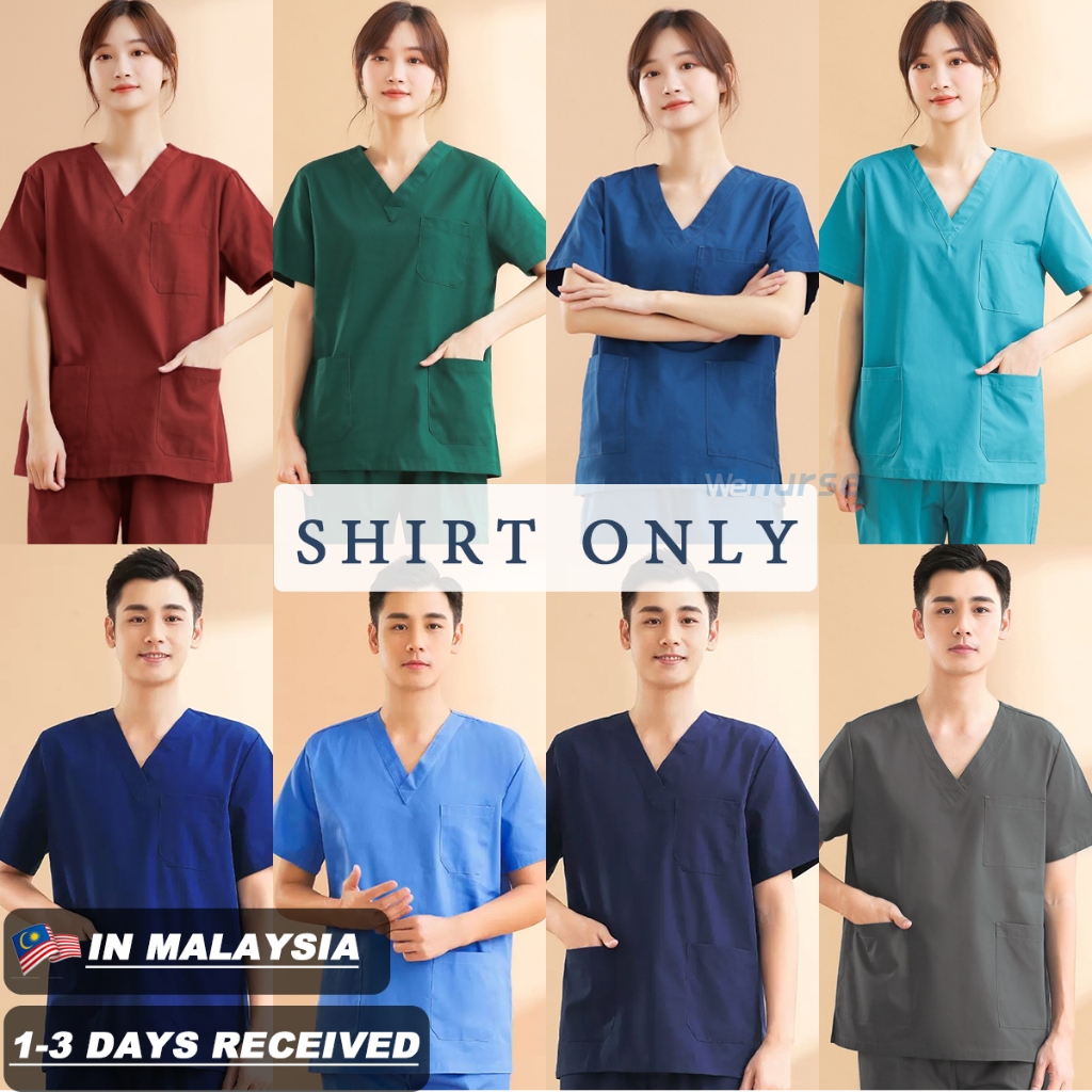 【🇲🇾MALAYSIA READY STOCK】DOCTOR‘S SCRUB MEDICAL SCRUB SUIT BAJU SCRUB ...