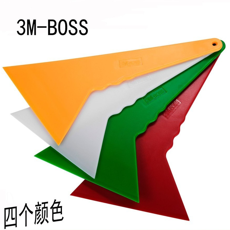 3M Car Supplies Film Tools Large Triangle Scraper Hard Plastic Scraper ...