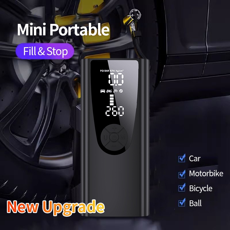 mini pump motorcycle inflator pam air pump tayar bike pam motorcycle ...