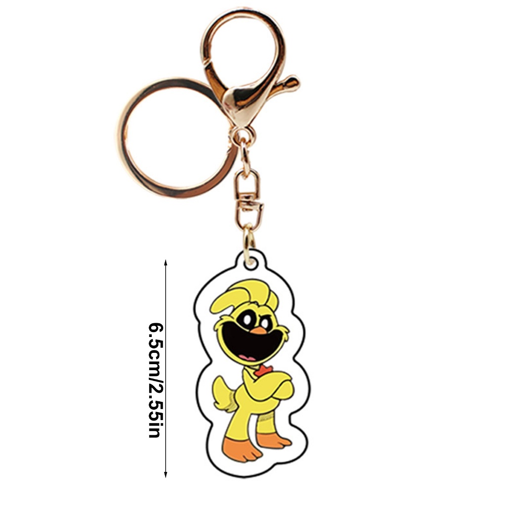 Poppy Playtime Smiling Critters keychain 10cm Cartoon Hopscotch Catnap ...