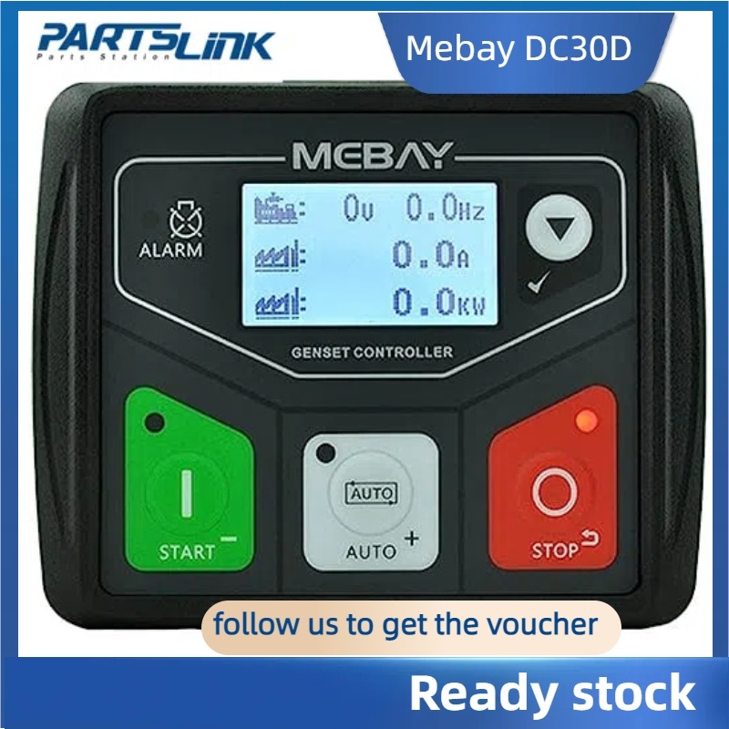 Mebay Dc30d Generator Control Module Small Diesel Genset Controller Panel Usb Programmable Pc