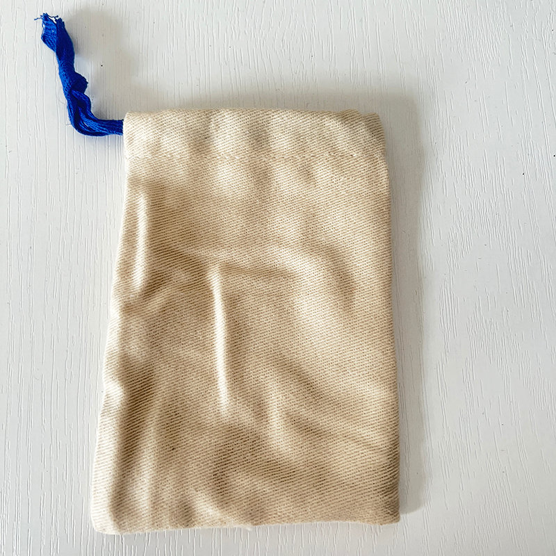 Jewelry Drawstring Buckle Canvas Bag Gift Small Cloth Bag (13 * 9CM ...