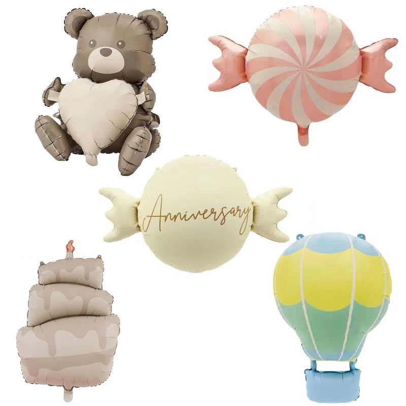 INS Style Flower Matte Spring Balloon Small Daisy Balloons Baby Shower ...