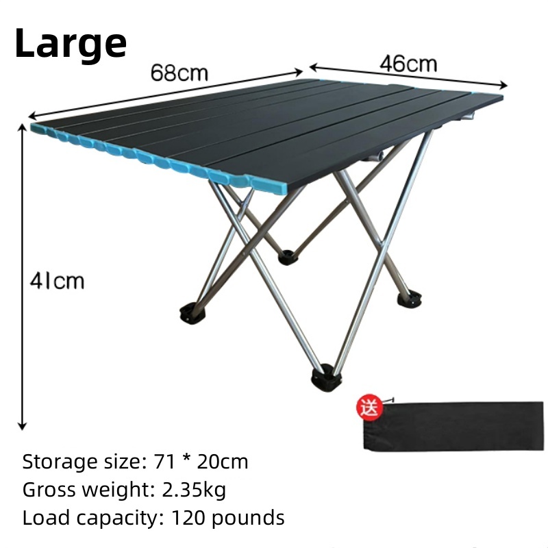 【Local Shipment】Large folding tables camping table light barbecue ...