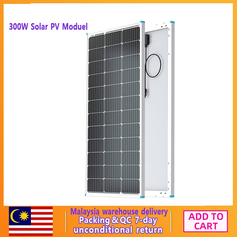 Grade A Solar PV module 300W Solar Panel Full Power Monocrystalline ...