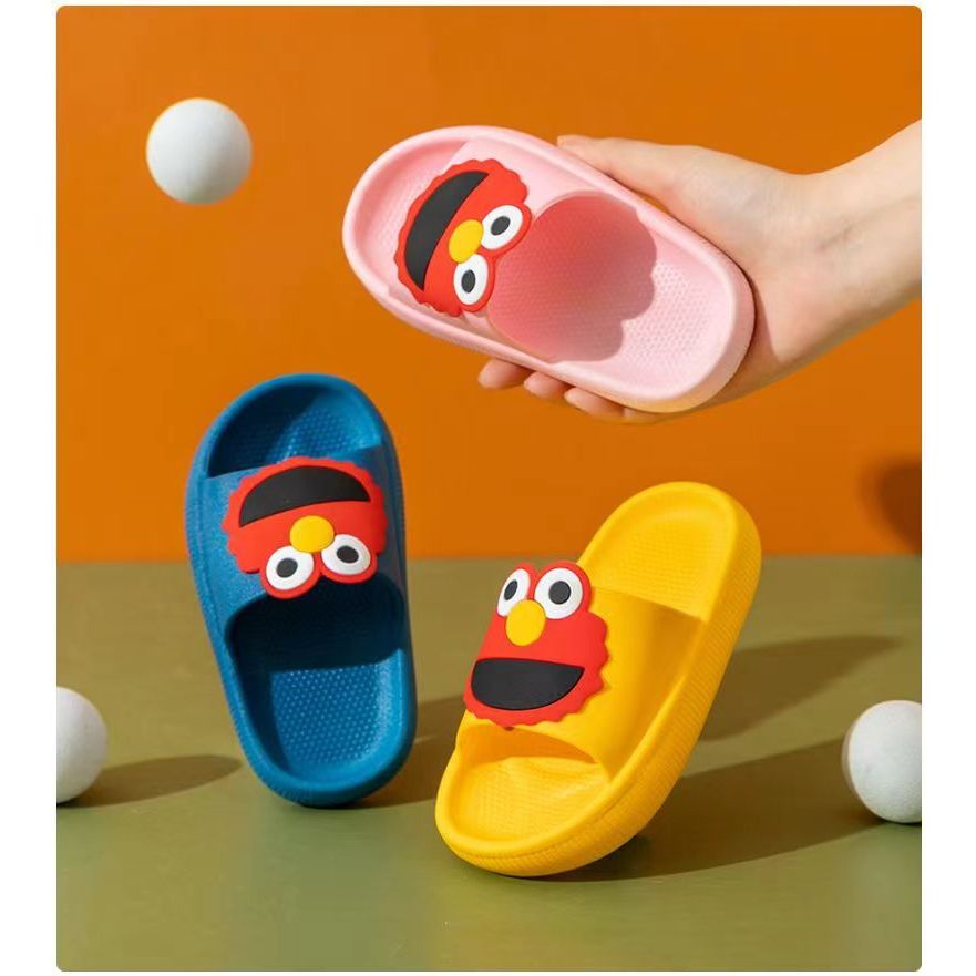 Children's Slippers Cartoon Cute Thickened Anti slip Soft Sole Home ...