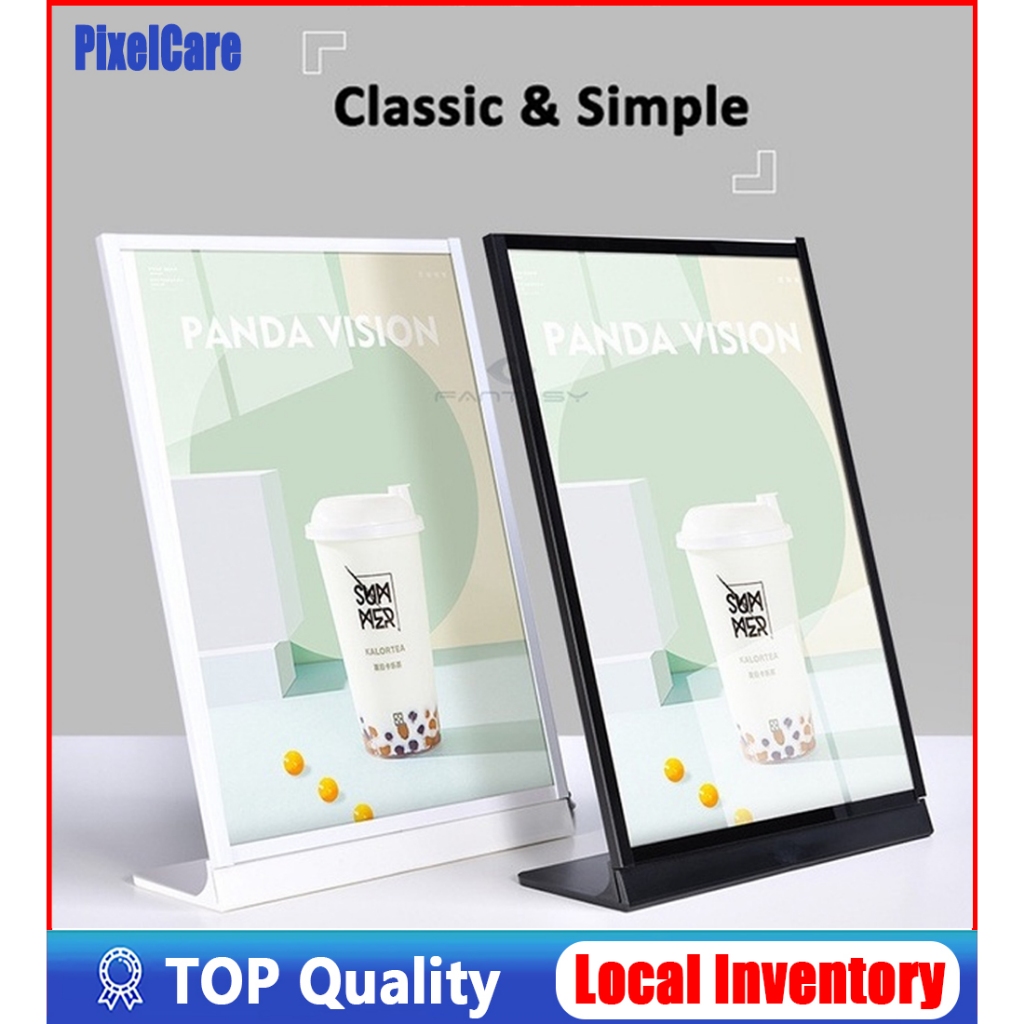 Pixelcare High-End A3 A4 Advertising Light For Store Counter-Top Acrylic Led Illuminated Menu ...