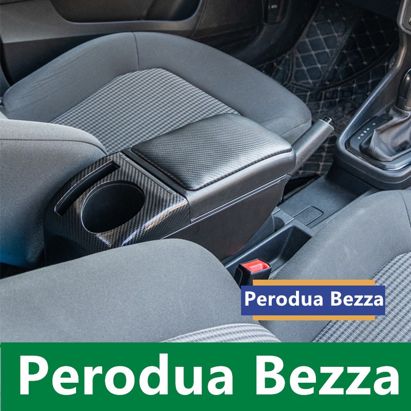 Perodua Bezza Armrest Console Box Adjustable Centre ConsoleAuto Storage ...