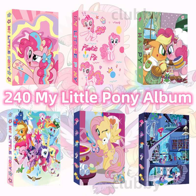 My Little Pony Card Book Card Collection Book Can Hold 240 Cards Cute ...