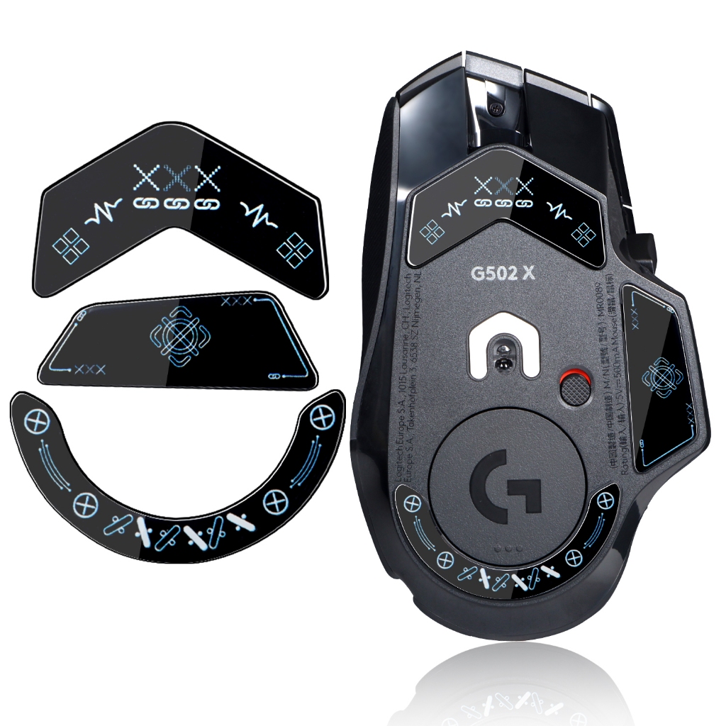 Glass Mouse Skates For Logitech G502 X Plus & G502 X Lightspeed ...