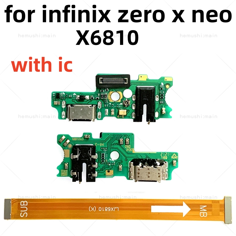 USB Charging charger port board for infinix zero x neo X6810 Mainboard ...