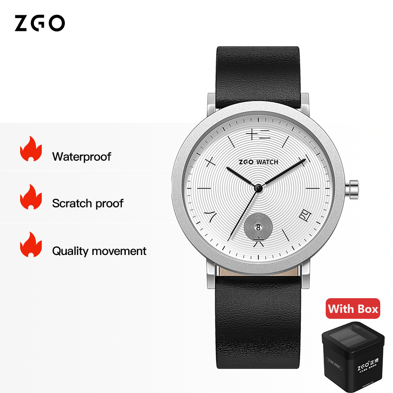 ZGO jam tangan lelaki jenama Concept Creative Digital Mechanical men ...