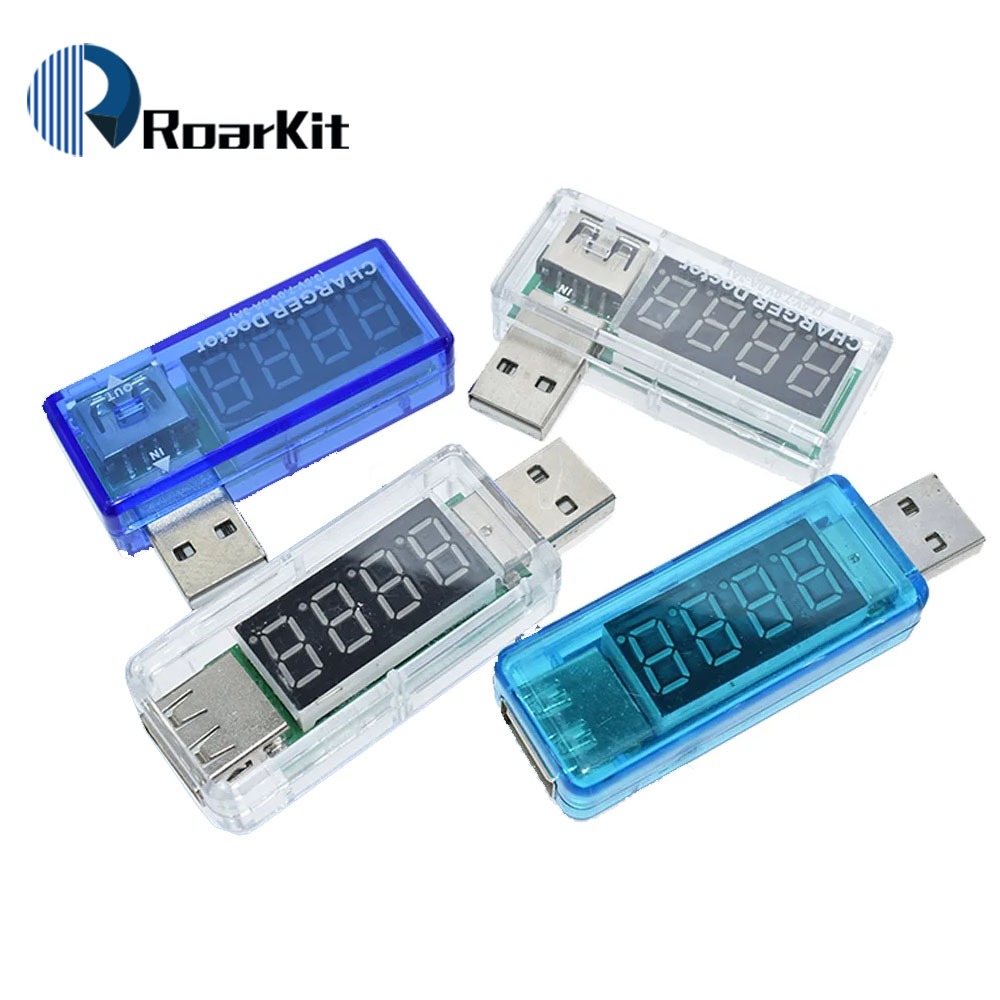 Digital USB Mobile Power Charging Current Voltage Tester Meter Mini USB ...
