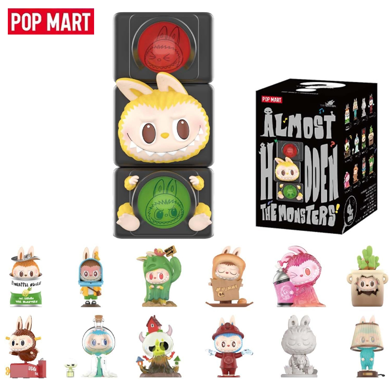 Original Pop Mart Labubu The Monsters Almost Hidden Series Blind Box ...