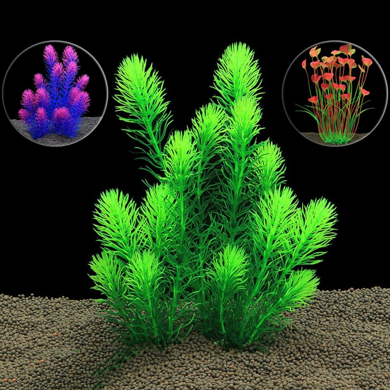 New 1Pc Artificial Aquarium Decor Plants Water Weeds Ornament Aquarium ...