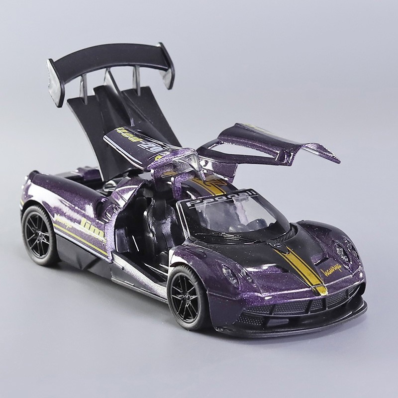Pagani 1: 36 Alloy Sports Car Model Children Pull Back Car Boy Baby ...