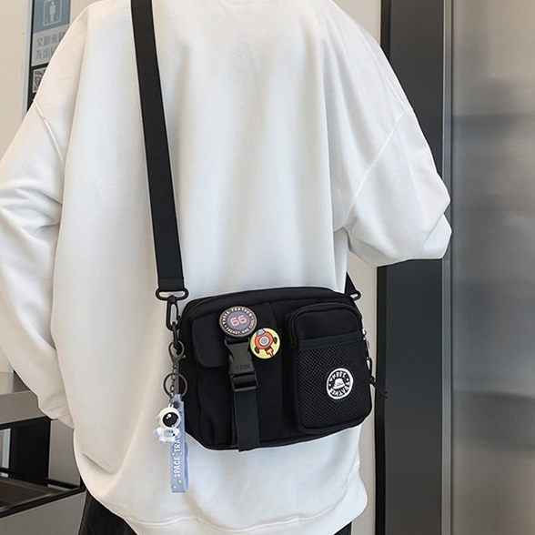 Student crossbody bag Multi-functional mobile phone bag Student street ...