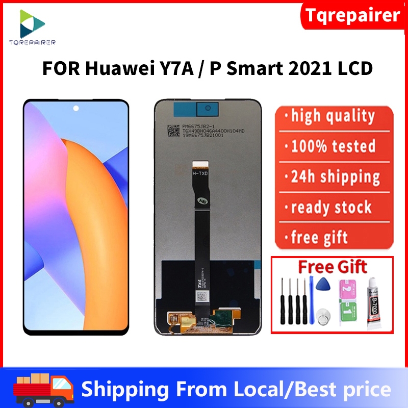 [Tqrepairer ]Original For Huawei Y7A / P Smart 2021 LCD with frame ...