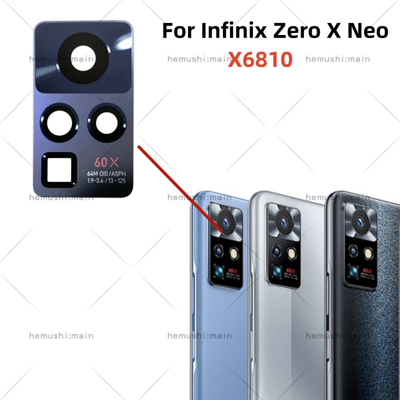 Rear Back Camera Glass Lens Cover For Infinix Zero X Neo X6810 ...