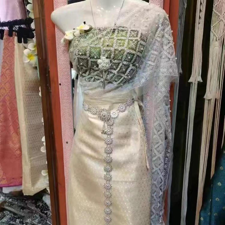 Women Thailand style Yunnan Thai Traditional Dai clothing female ...