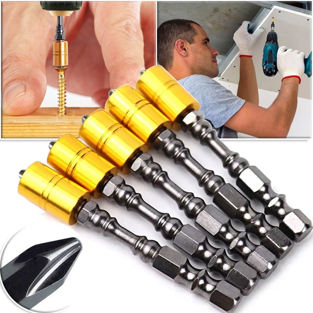 3Pcs Strong Magnetic Screwdriver Bit Set 65mm Phillips Electronic ...