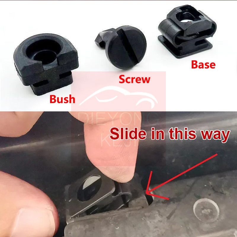 [Ready Stock] Honda Engine Cover Clip Bush Mounting Plastic Lock Pin ...