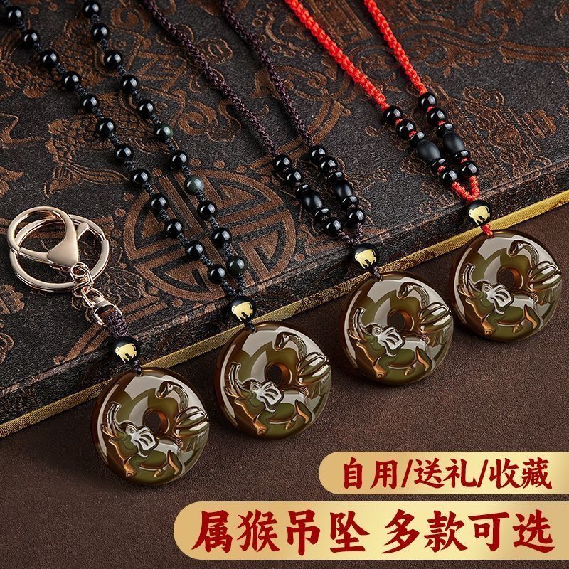 Ready Stock New Style Lucky Snake Climbing Elephant Lucky Pendant ...