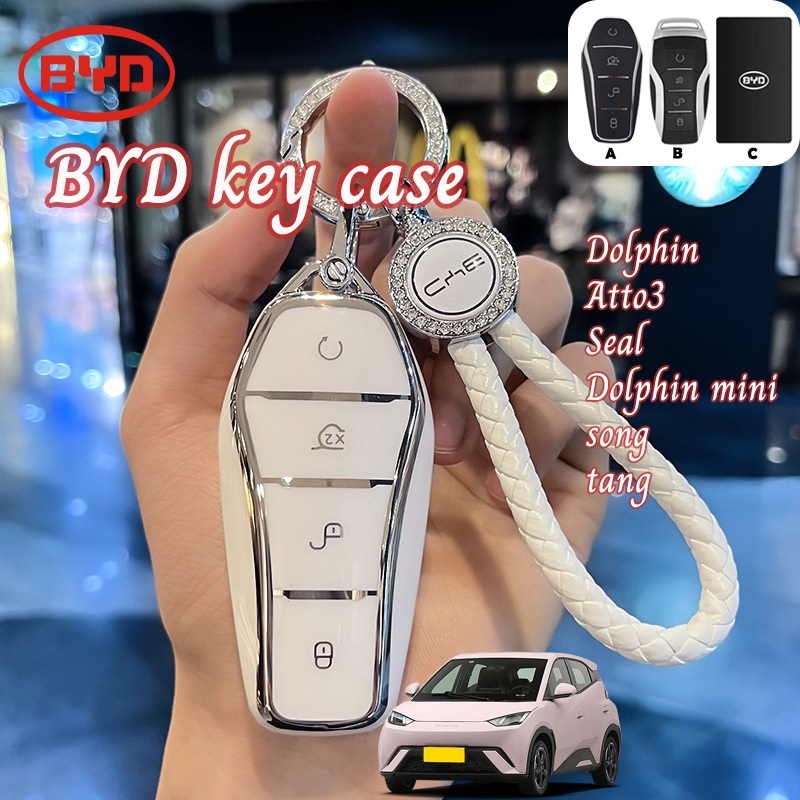 BYD TPU key case for BYD Dolphin/Atto3/Seal/Dolphin mini/song/tang ...
