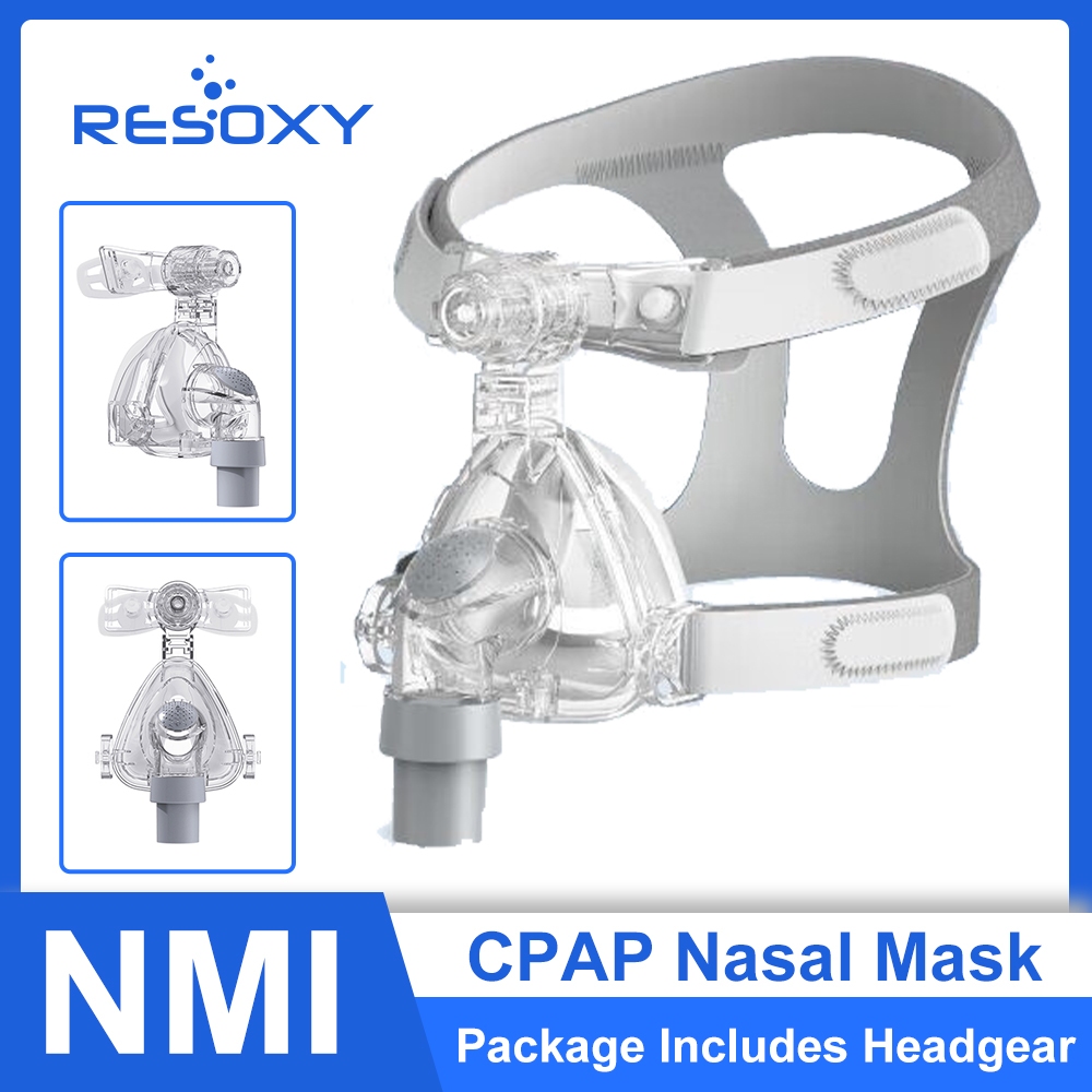 CPAP Mask High Quality Nasal Mask with Cushion Frame Headgear for CPAP ...