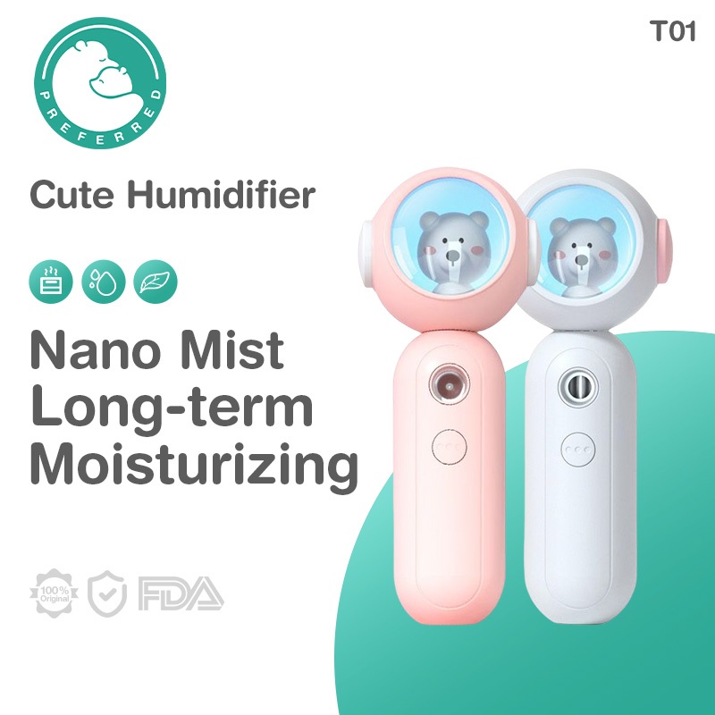 Preferred PORTABLE NANO MIST SPRAYER FACE SPRAYER FACIAL STEAMER BEAUTY ...