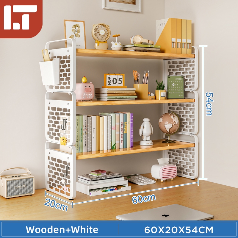 Desktop Rack Gaming Table Rack Book Rack Office Table Organizer Storage ...