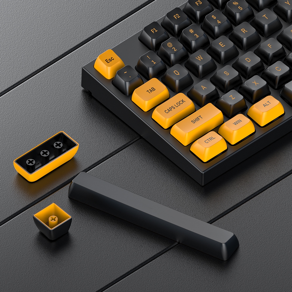 Keycaps PBT 150 Keys CSA Profile Dual Color Injection Molding Process ...