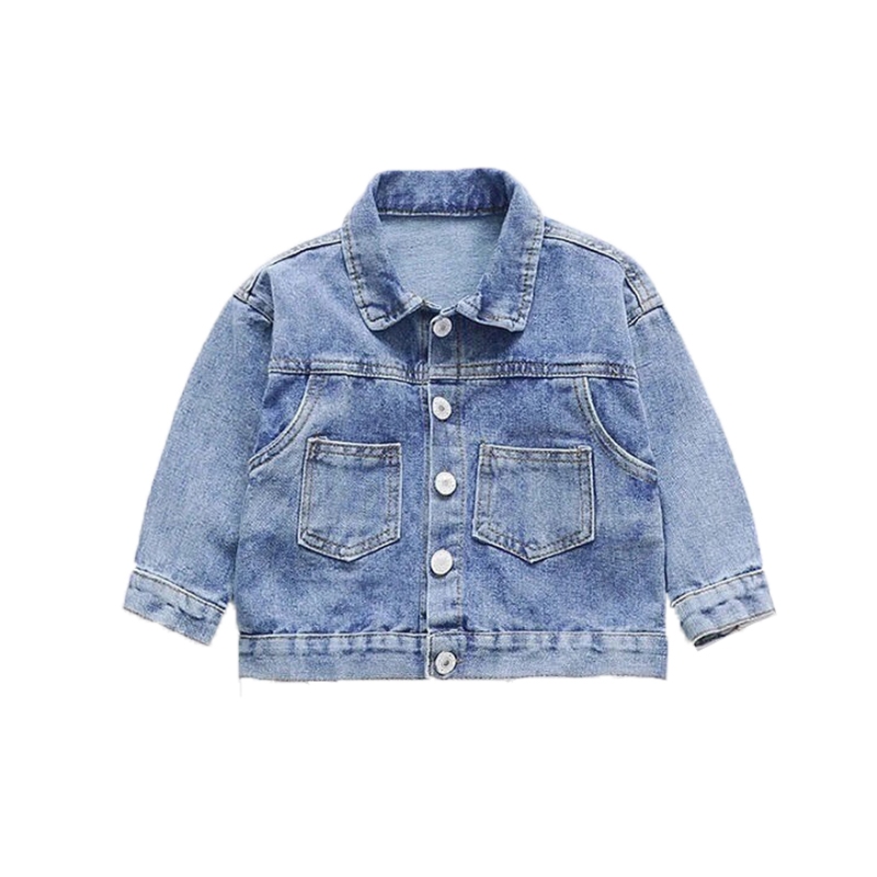 1-10 Years New Baby Girls Denim Jacket Spring Autumn Girls Sweet Little ...