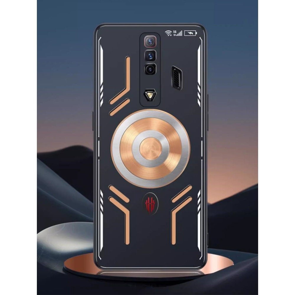 Fashion Red Copper Graphene Cooling Case for ZTE Nubia Red Magic ...